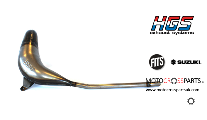 HGS Exhaust Suzuki RM85 2001 - 2020 (HG03E310) MotoCrossPartsUK.com ...
