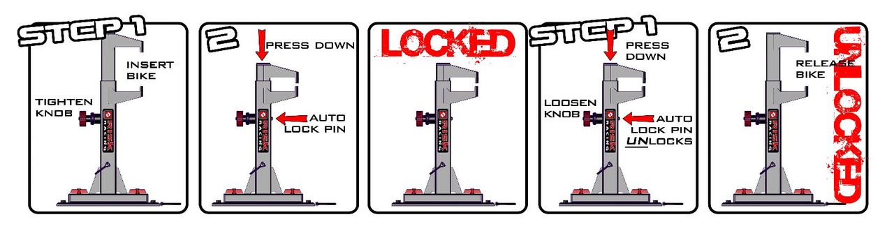 Risk Racing Lock-N-Load Strapless Motocross Transport System | at www ...