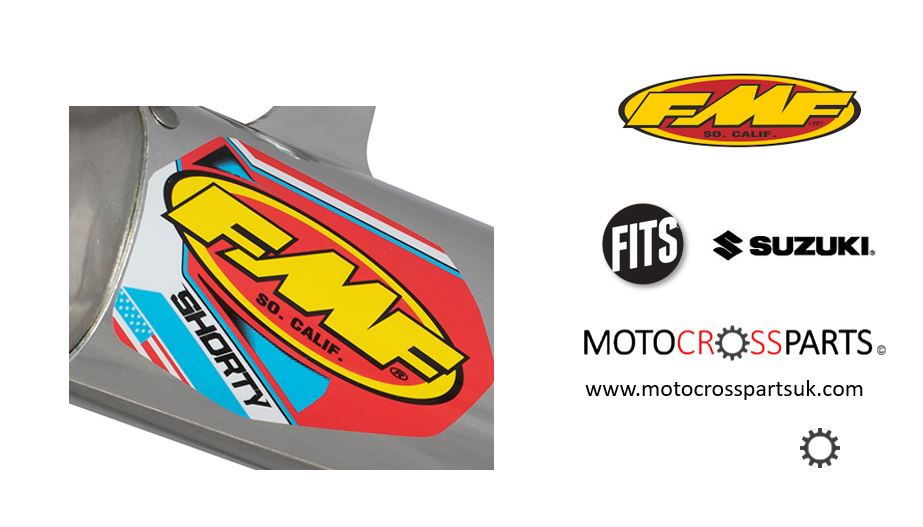 FMF POWERCORE 2 (SHORTY) SUZUKI RM80 1989-2001 / RM85 2002-2021 EXHAUST ...