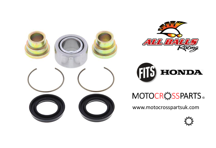 REAR SHOCK BEARING KIT (LOWER) HONDA XR250R 1986-2004 / XR400R 1996-1997 / XR600R 1985-2000 ...